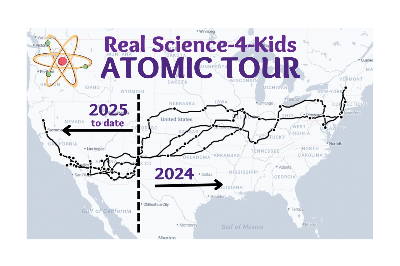Atomic Tour 2024-2025 – Real Science-4-Kids